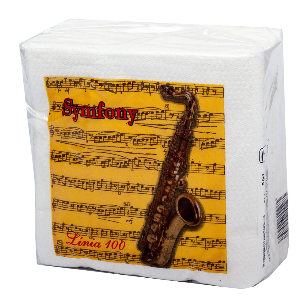 Daffer.sk - Servítky 33x33cm, biele