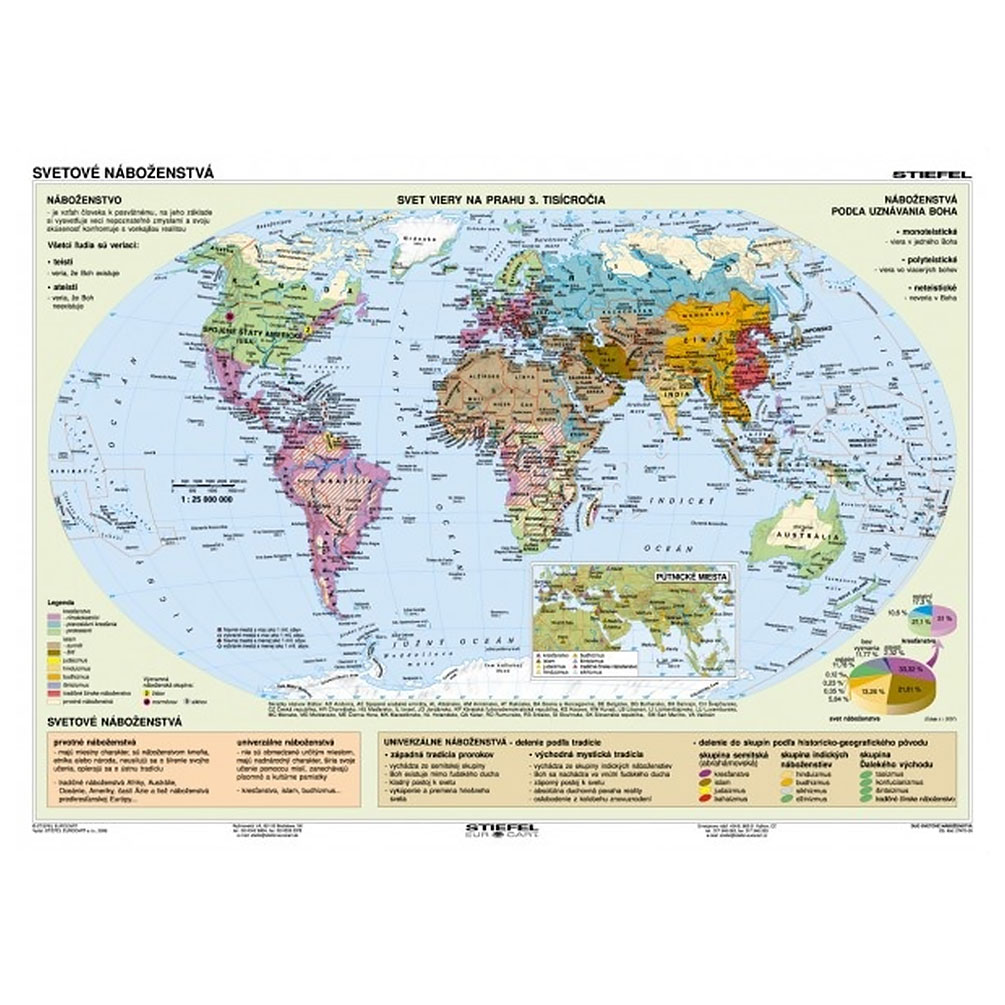 Daffer.sk - Mapa Svetové náboženstvá
