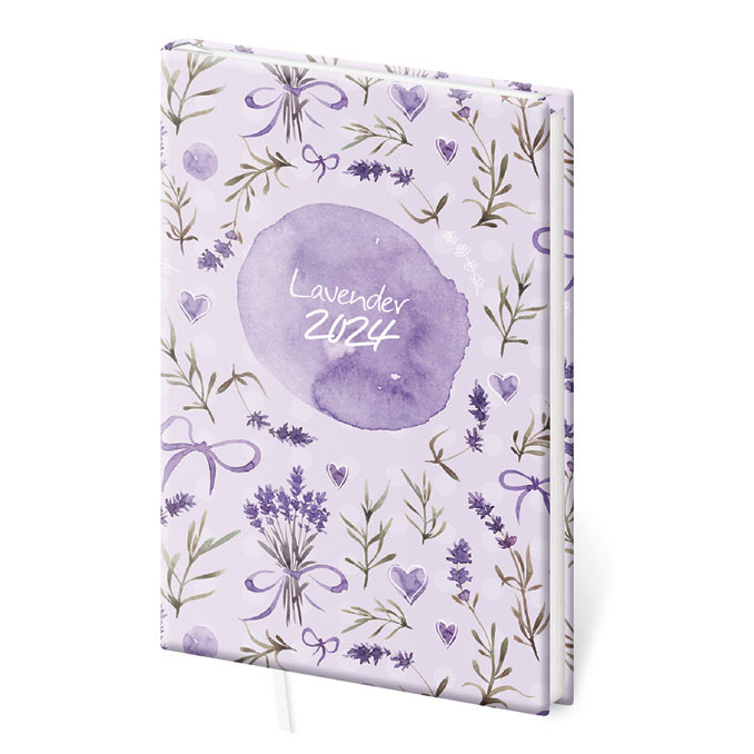 Daffer.sk - Diár týždenný 2024, Levanduľa A7