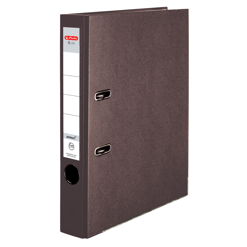 Daffer.sk - Poradač A4 5cm hnedý Herlitz