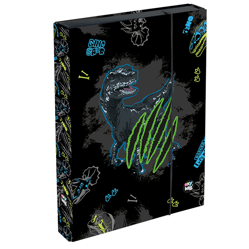 Daffer.sk - Školské dosky A4 BOX Dinosaurus