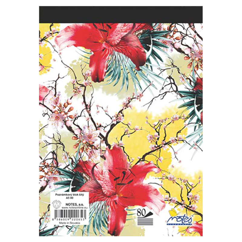 Daffer.sk - Poznámkový blok A5 linajkový, 80 listov Notes