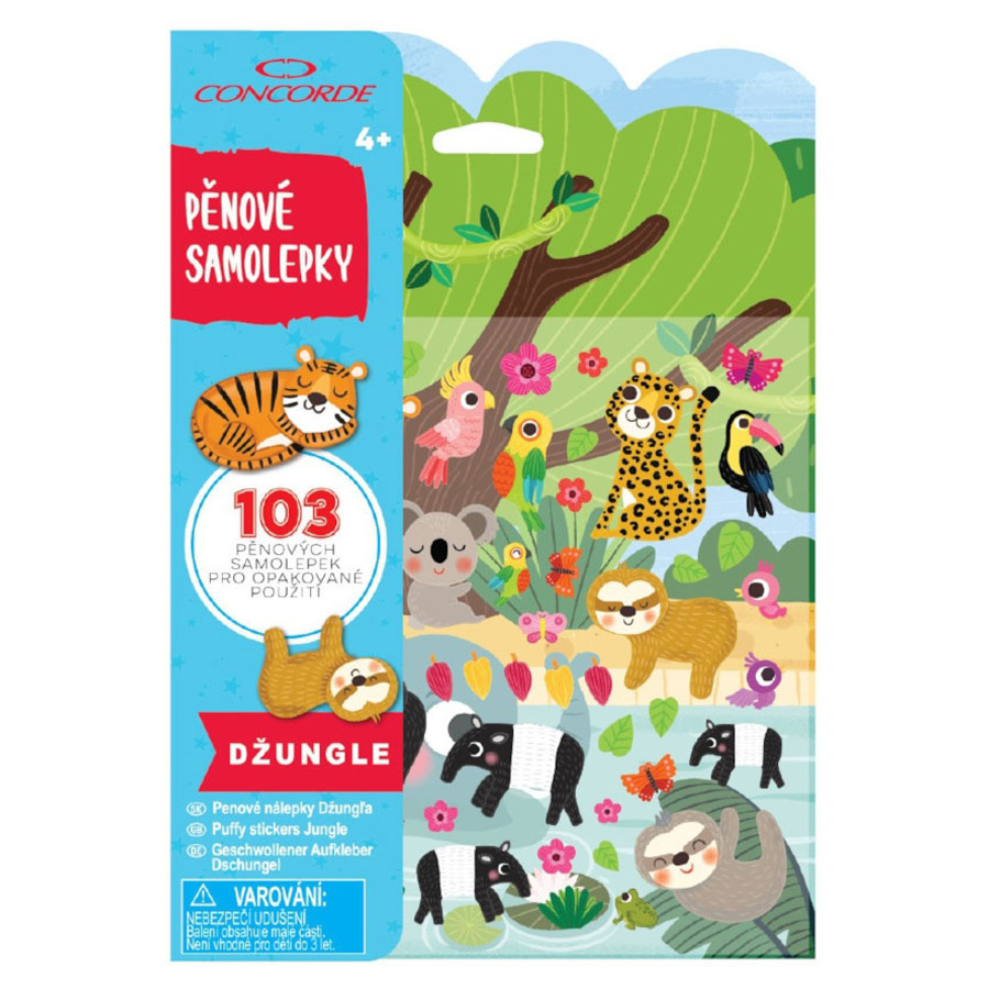 Daffer.sk - Samolepky penové, dzungľa