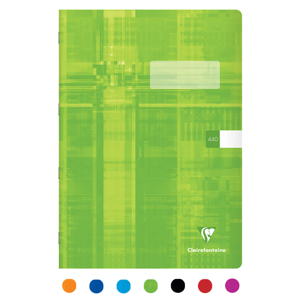 Daffer.sk - Zošit 440 A4 čistý, 40 listov, biely, rôzne farby