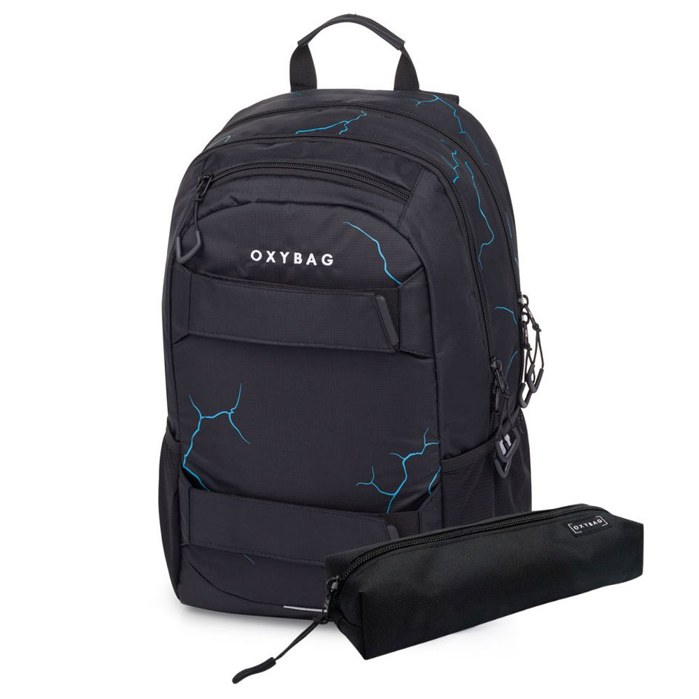 Daffer.sk - Školský batoh Oxybag Sport Abstract + puzdro