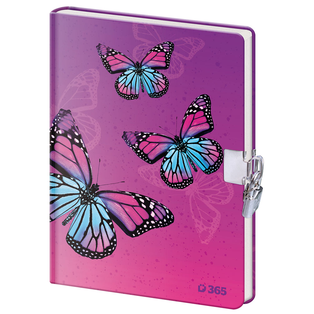 Daffer.sk - Pamätník so zámkom 13 x 18 cm Motýle