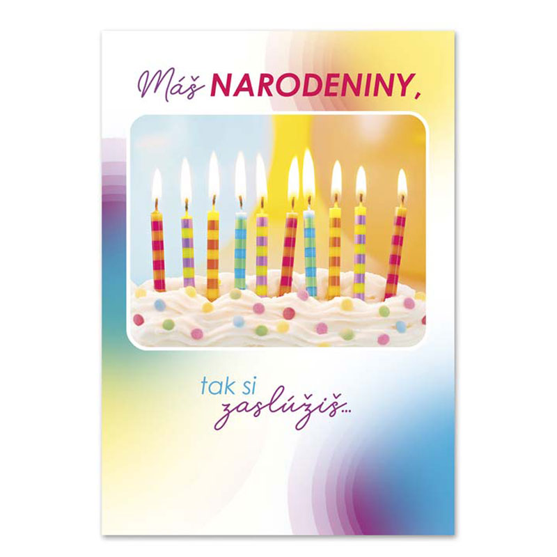 Daffer.sk - Pohľadnica k narodeninám Ditipo hracia (Len Tebe)